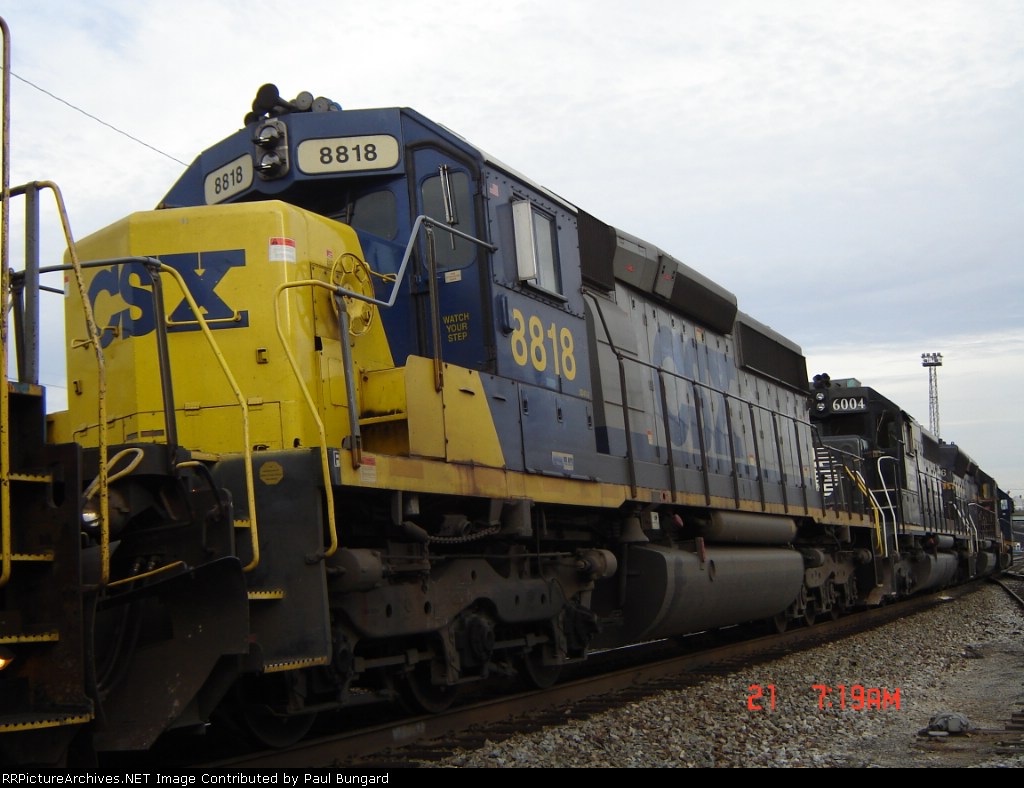 CSX 8818 (ex-CR 6402) SD40-2 03/21/2006